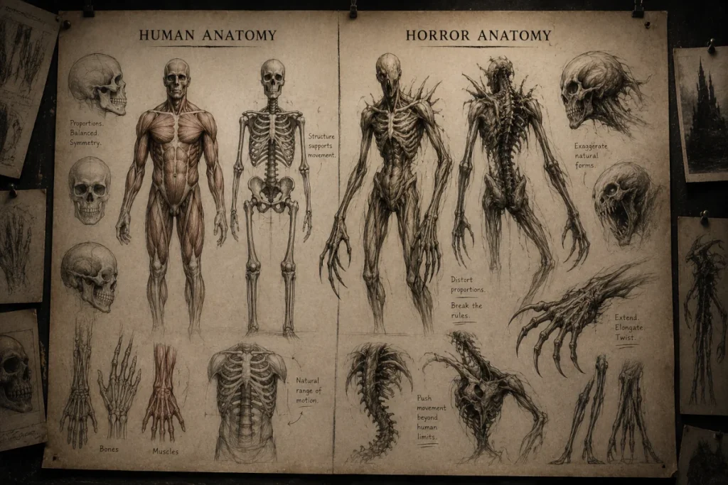 Best Horror Art Reference Websites for Artists