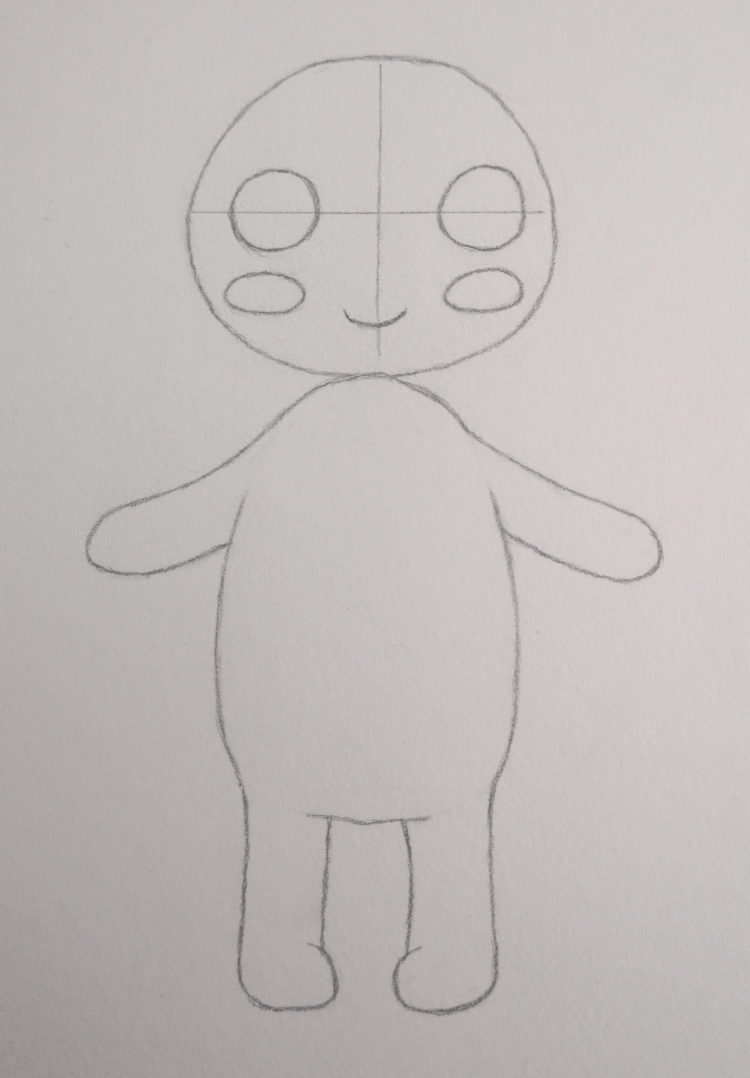 Haunted Doll Drawing Tutorial for Beginners: Step-by-Step