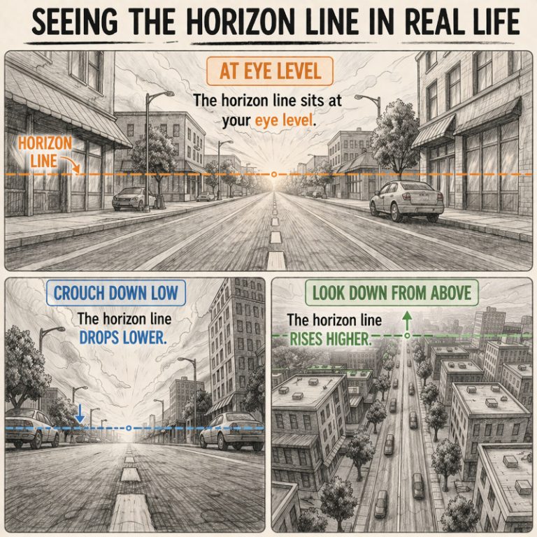 What Is a Horizon Line in Drawing? Simple Guide
