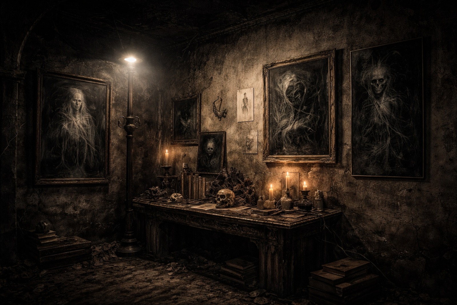 Dark and Macabre Artists in Horror Art